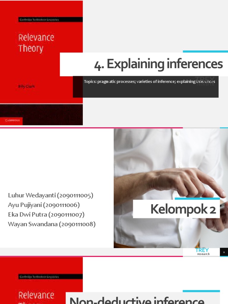 Explaining Inferences | PDF | Inference | Cognitive Science