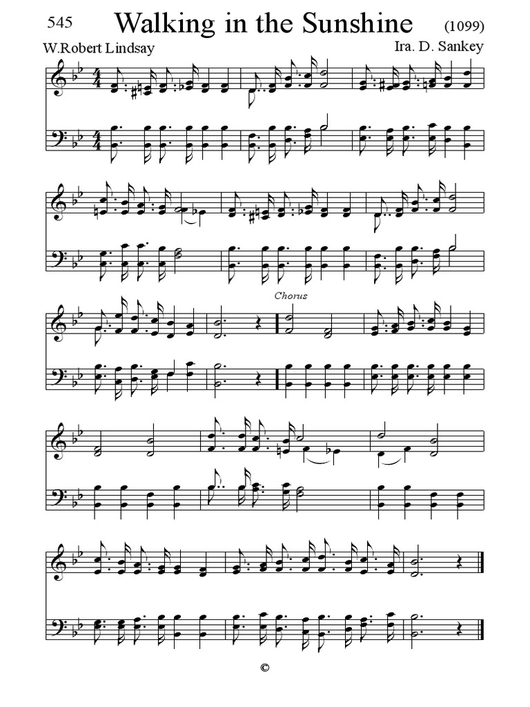 Walking in The Sunshine | PDF