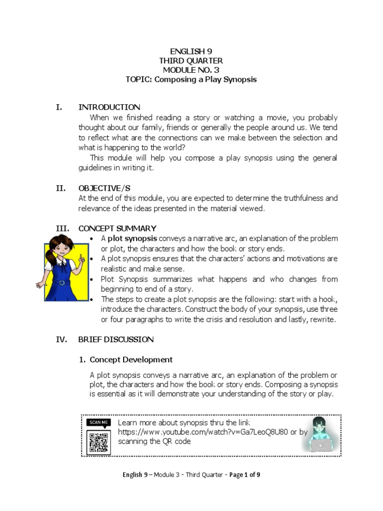 ENGLISH 9-3Q-Module 3-ENHANCED | PDF | Plot (Narrative) | Cognitive Science