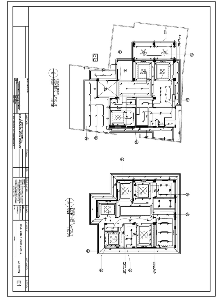 Lighting Layout | PDF