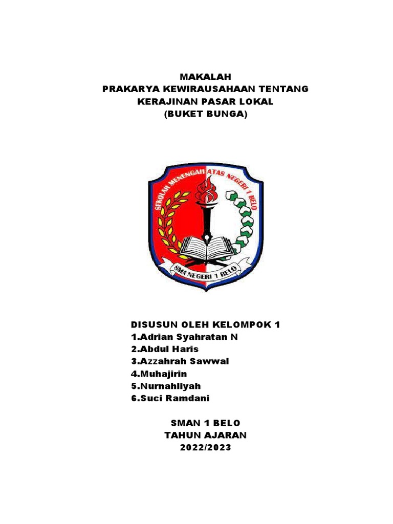 Prakarya Buket Bunga | PDF