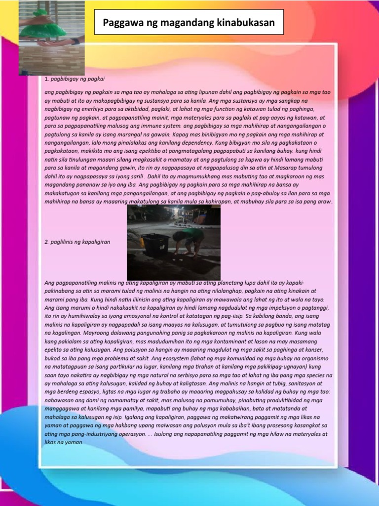 CL, Filipino, Arpan 4th Quarter PT | PDF