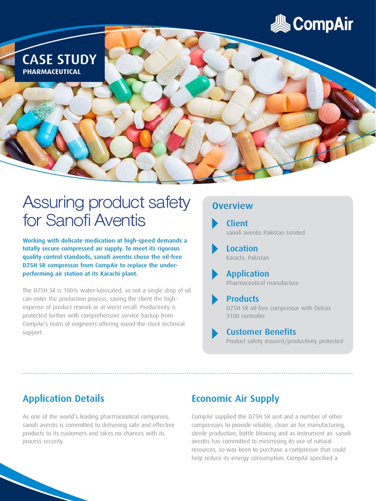 Assuring Product Safety For Sanofi Aventis | PDF