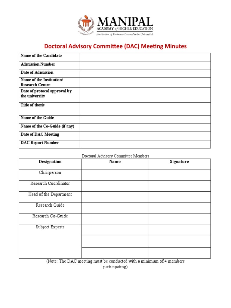 PhD Advisory Meeting Summary | PDF