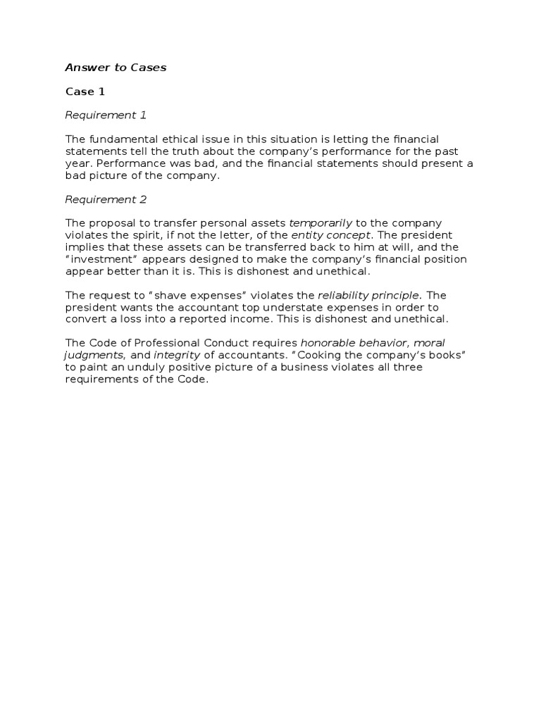 Ethical Violations in Financial Reporting | PDF | Banks | Expense