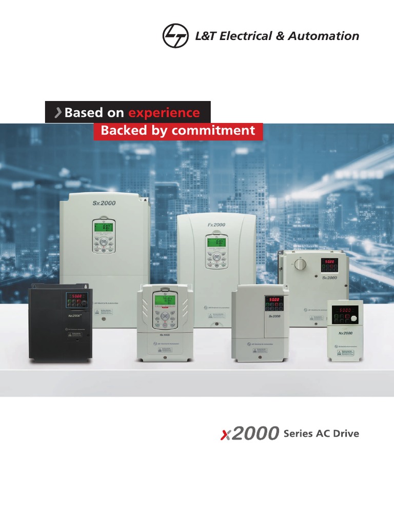 Nx2000 Series VFD Specifications Guide | PDF | Electric Motor | Power ...