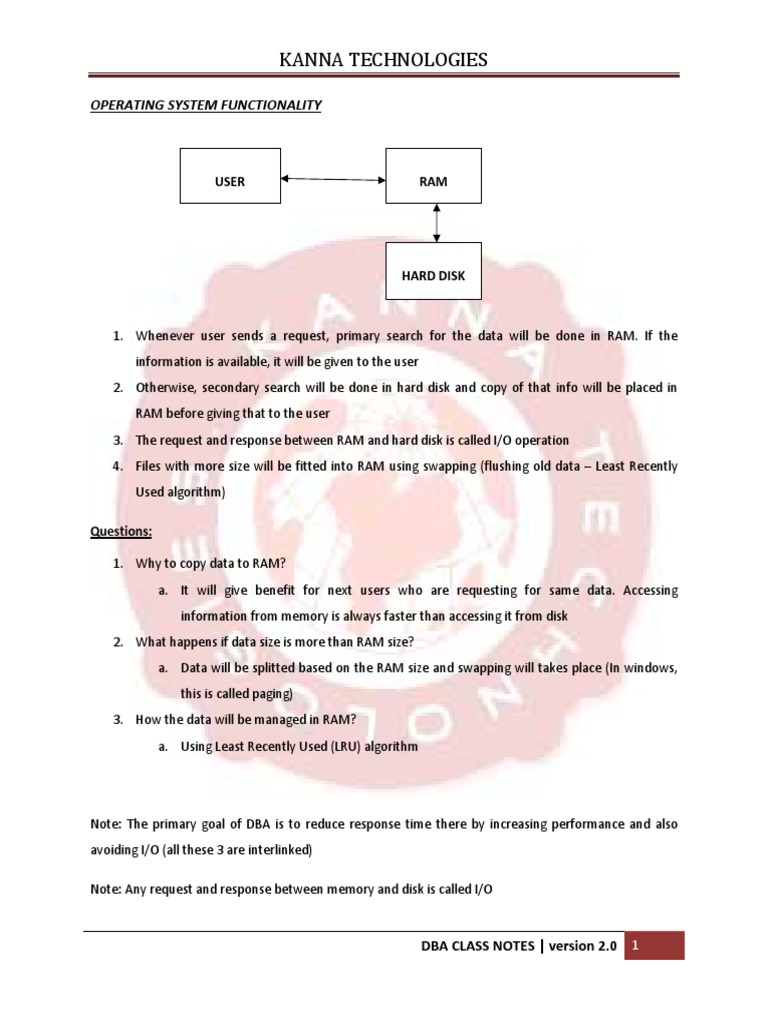 Understanding Database Architecture and Functionality | PDF | Databases | Cache (Computing)