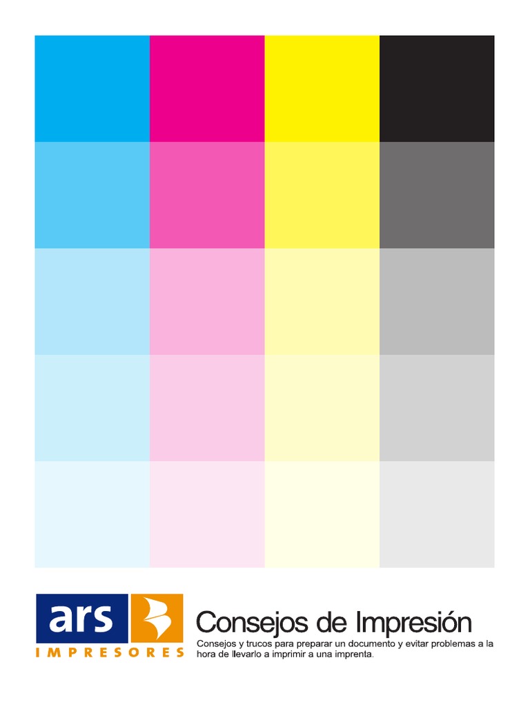Consejos de Impresion ARS IMPRESORES | PDF