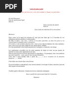 Lettre de Demande D'explication Écrite À Un Employé | PDF