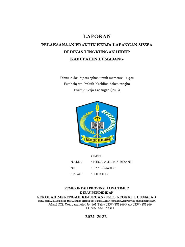 Laporan PKL | PDF