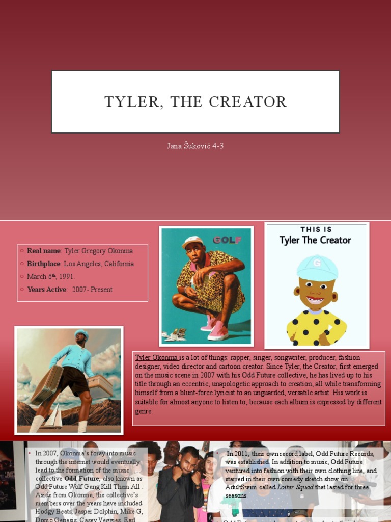 Tyler, The Creator | PDF | Hip Hop