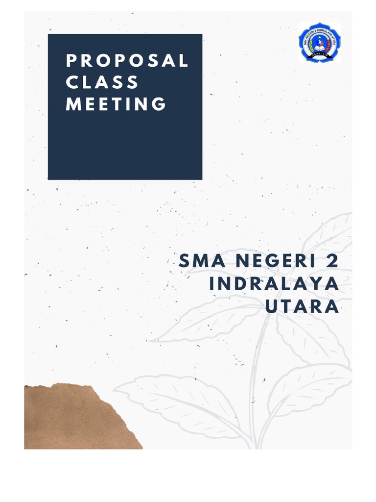 Anggaran Class Meeting SMA 2 Indralaya | PDF