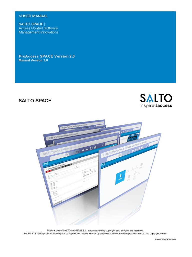 ProAccess SPACE 2 0 User Manual | PDF | Access Control | Databases