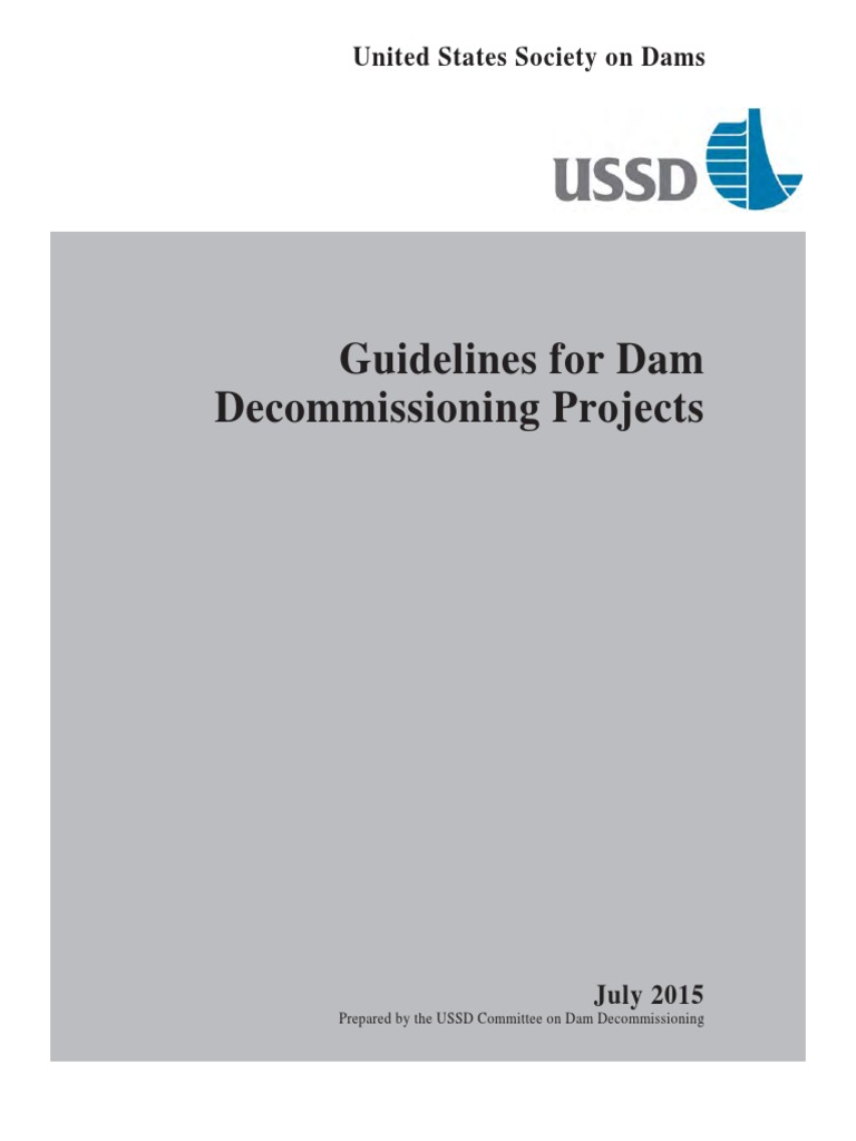 Guidelines For Dam - USSD | PDF | Dam | Reservoir