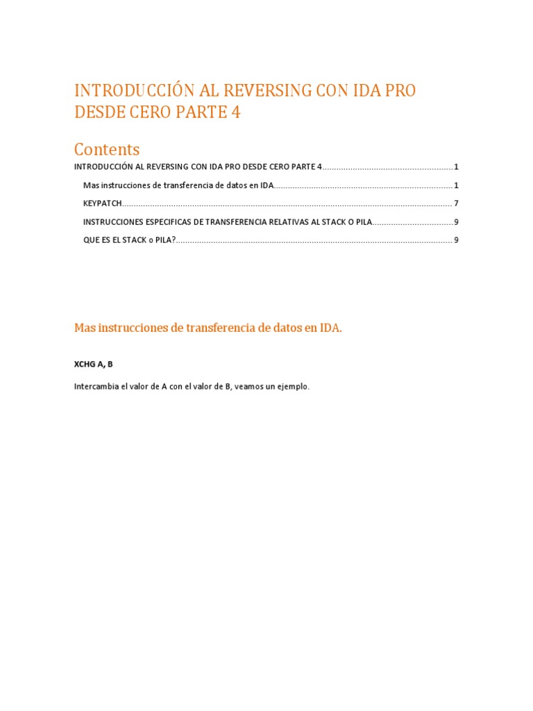 4-Introduccion Al Reversing Con Ida Pro Desde Cero | PDF | Hardware de la computadora ...