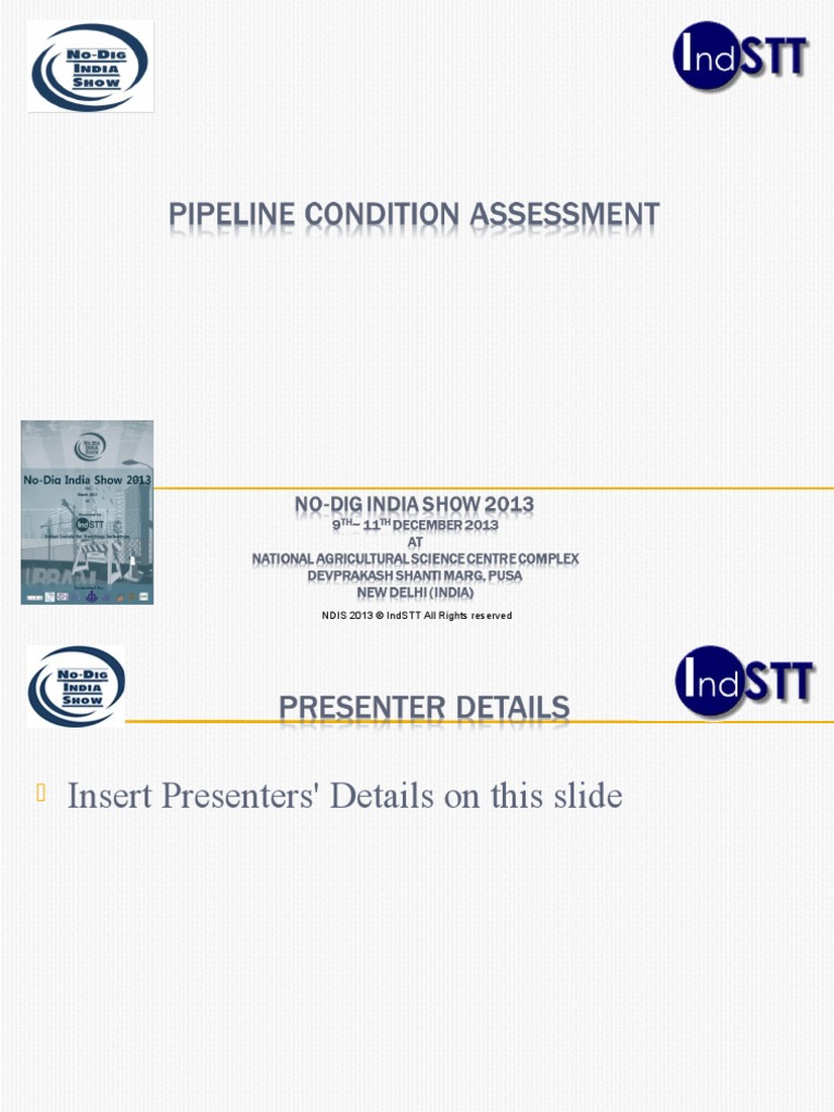 16 Pipeline Condition Assesment | PDF | Sanitary Sewer | Applied And ...