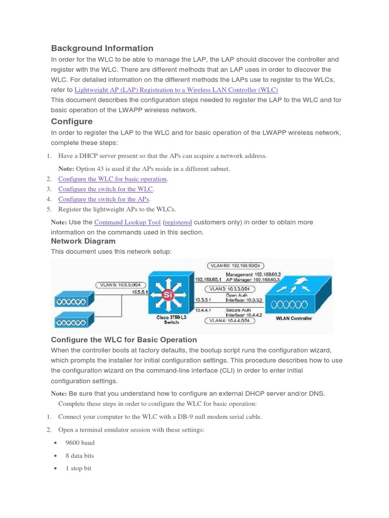 WLC With Ap | PDF | Ip Address | Computer Network