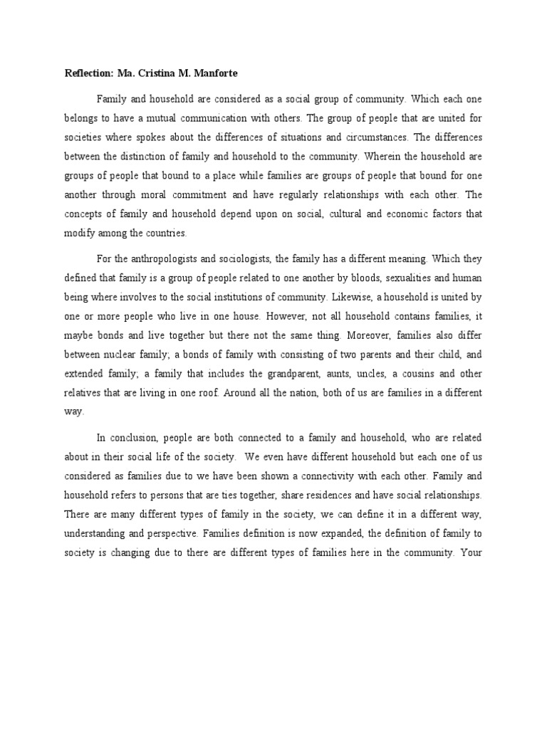 Reflection (UCSP) | PDF