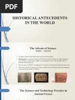 Timeline History of Science | PDF | History Of Science | Scientific ...
