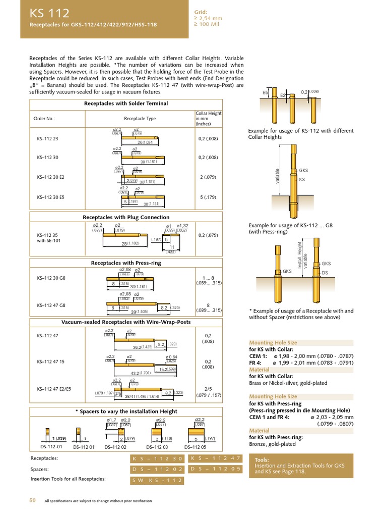 Cotelec Ks 112 e | PDF | Electrical Components | Building Materials