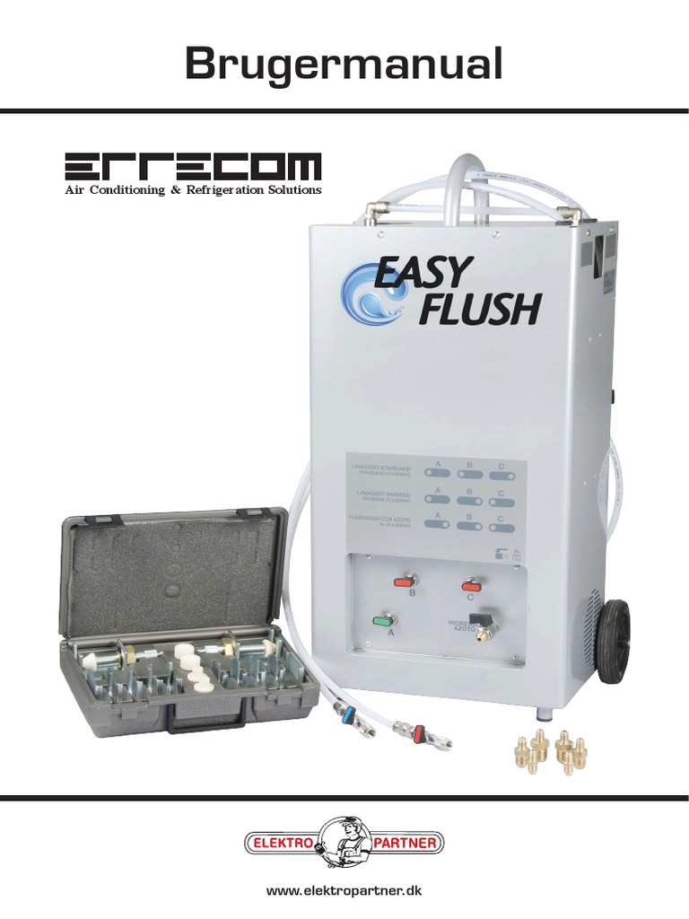 Easy Flush Machine Instruks | PDF