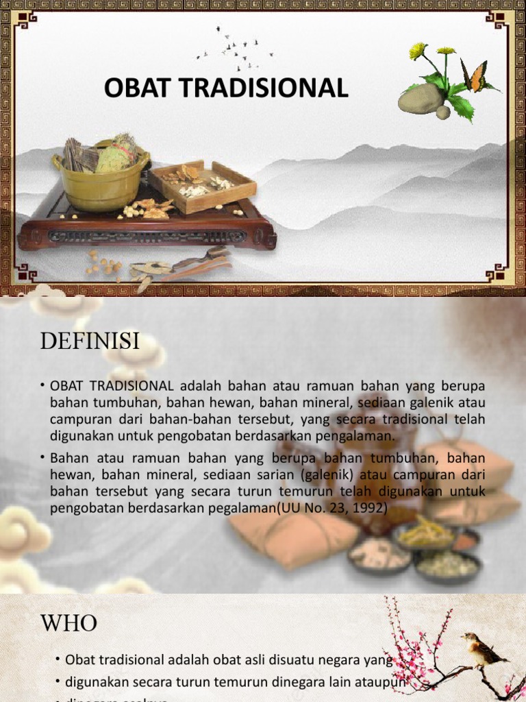 Obat Tradisional Fix | PDF | Kesehatan Holistik