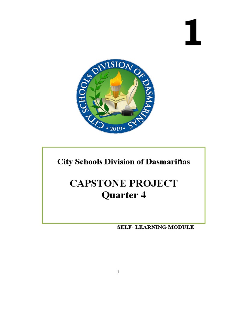 Quarter 4 Capstone Project Module Download Free Pdf Statistics Level Of Measurement