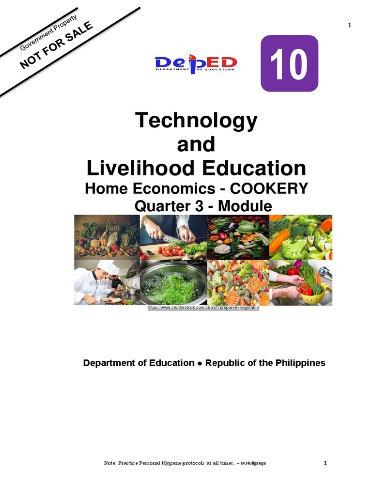 Quarter 3 - Module Compiled | PDF | Stock (Food) | Soup