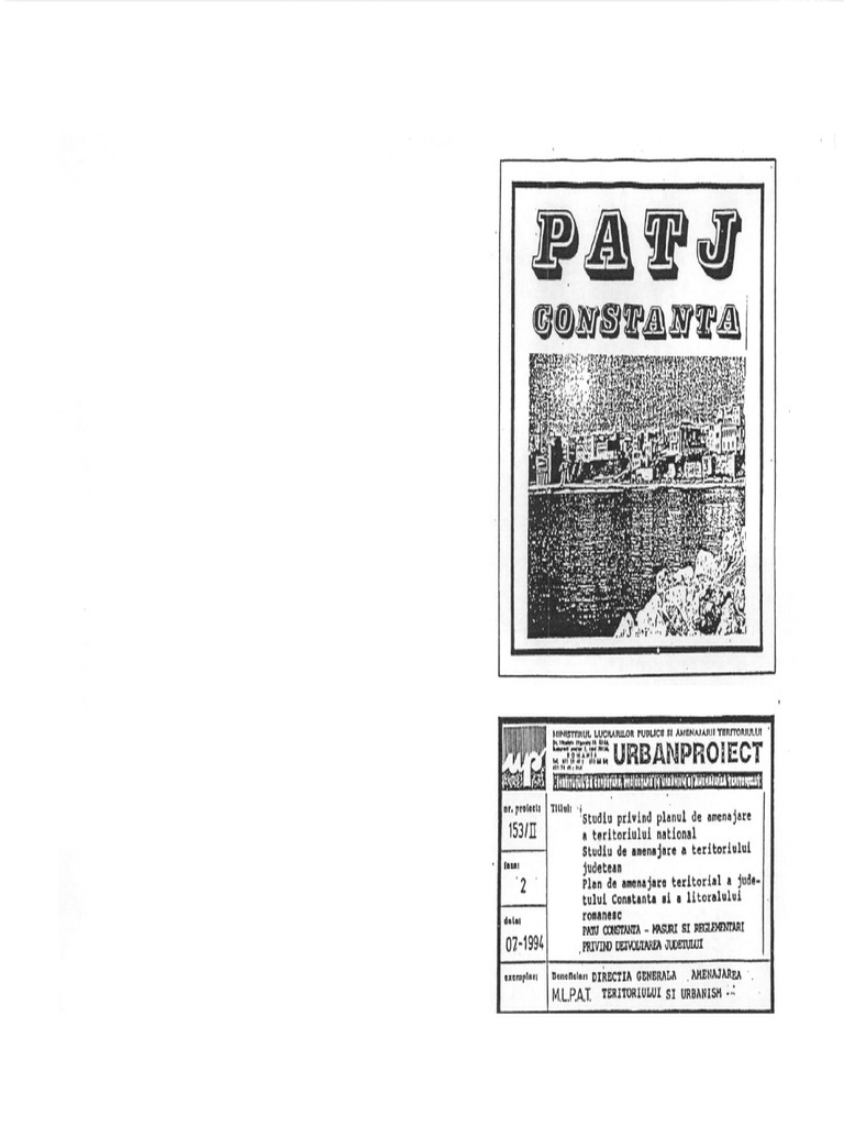 PATJ Constanta | PDF