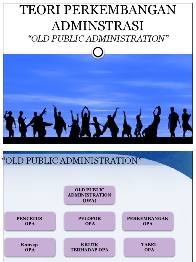 Perbandingan Paradigma OPA, NPM, Dan NPS | PDF