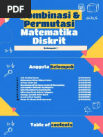 Permutasi dan Kombinasi: Definisi & Rumus | PDF