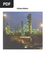 IOCL Mathura Training Report | PDF | Cracking (Chemistry) | Oil Refinery