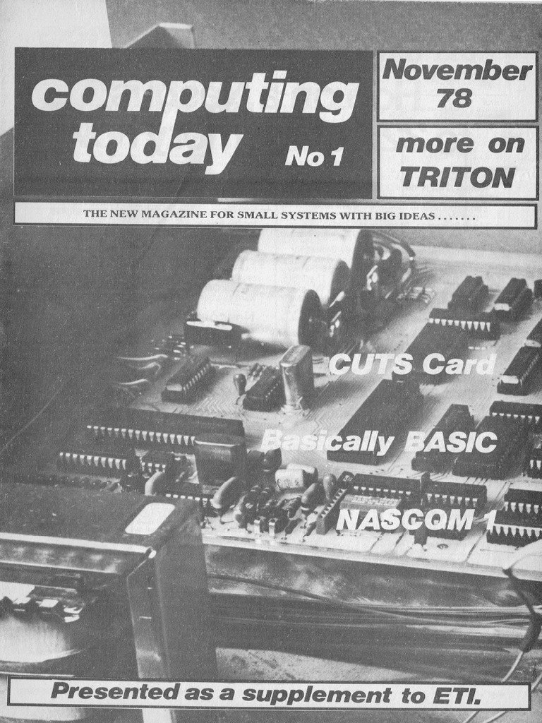 Computing Today Vol 1 | PDF