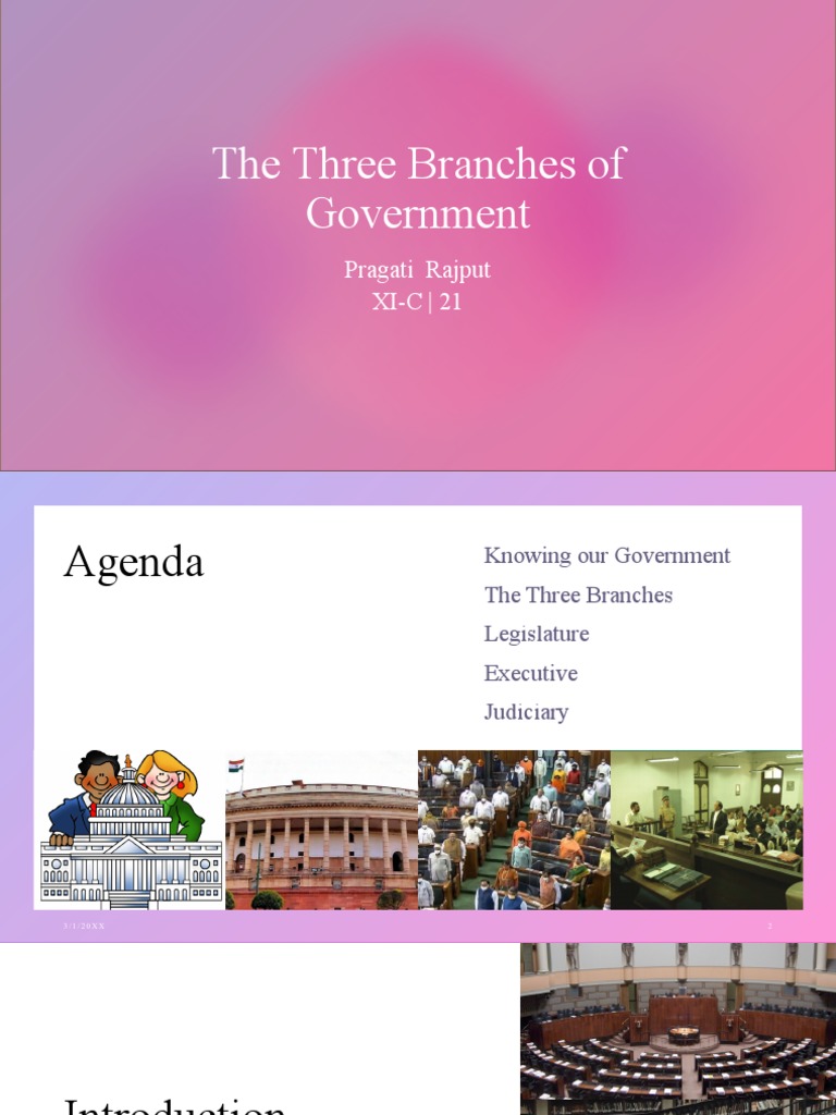 Three Branches of Indian Government | PDF | Government Of India ...