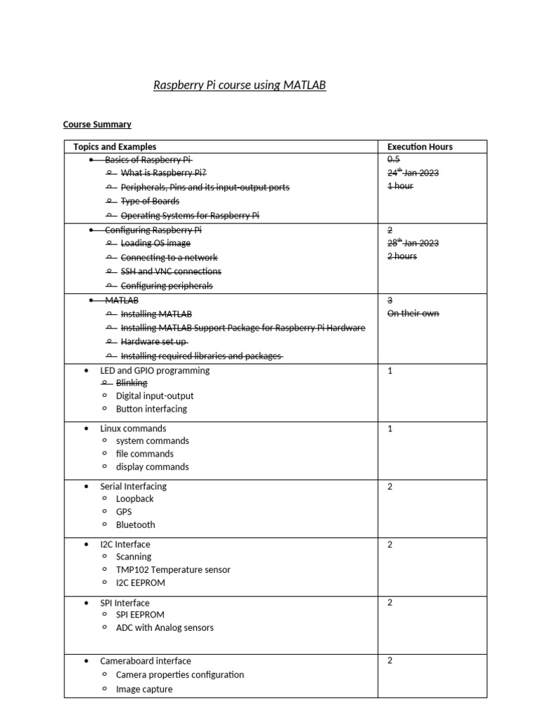 Raspberry Pi Course Download Free Pdf Raspberry Pi Matlab