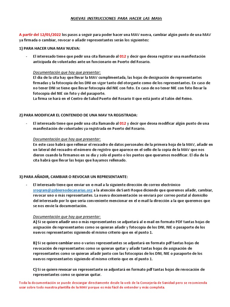 Instrucciones para Hacer Una MAV | PDF