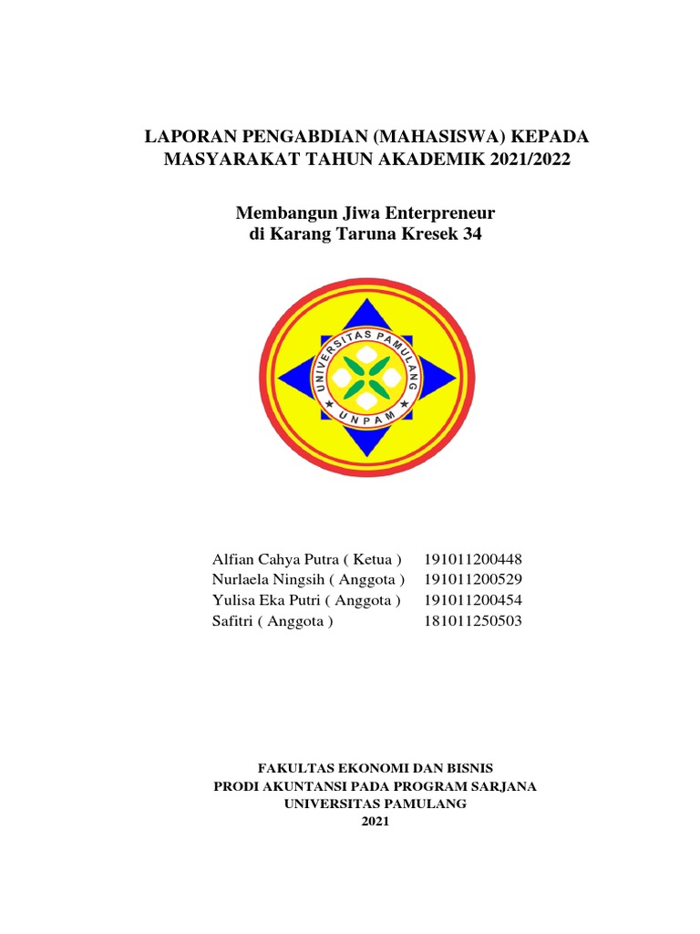 Laporan PMKM | PDF