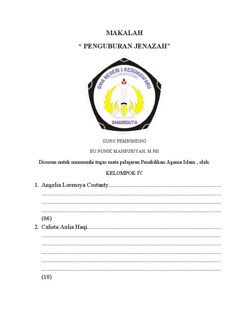 Panduan Penguburan Jenazah dalam Islam | PDF