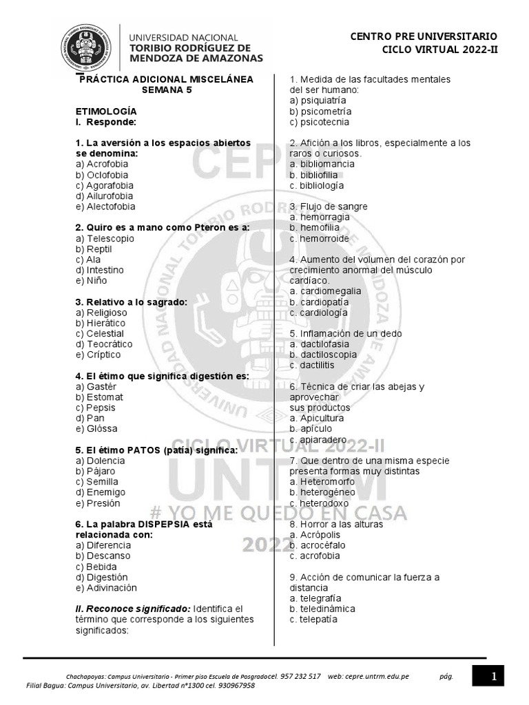 Práctica Adicional Miscelánea - Sem5 - CTRM | PDF | Especialidades ...