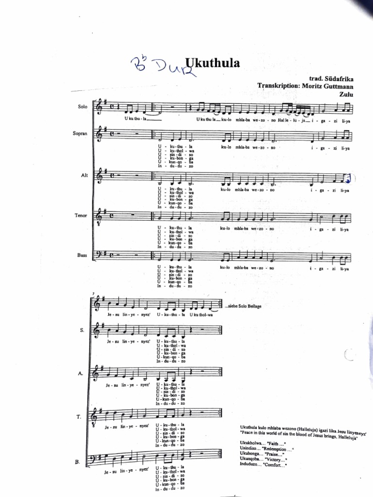 Ukuthula Traditional | PDF