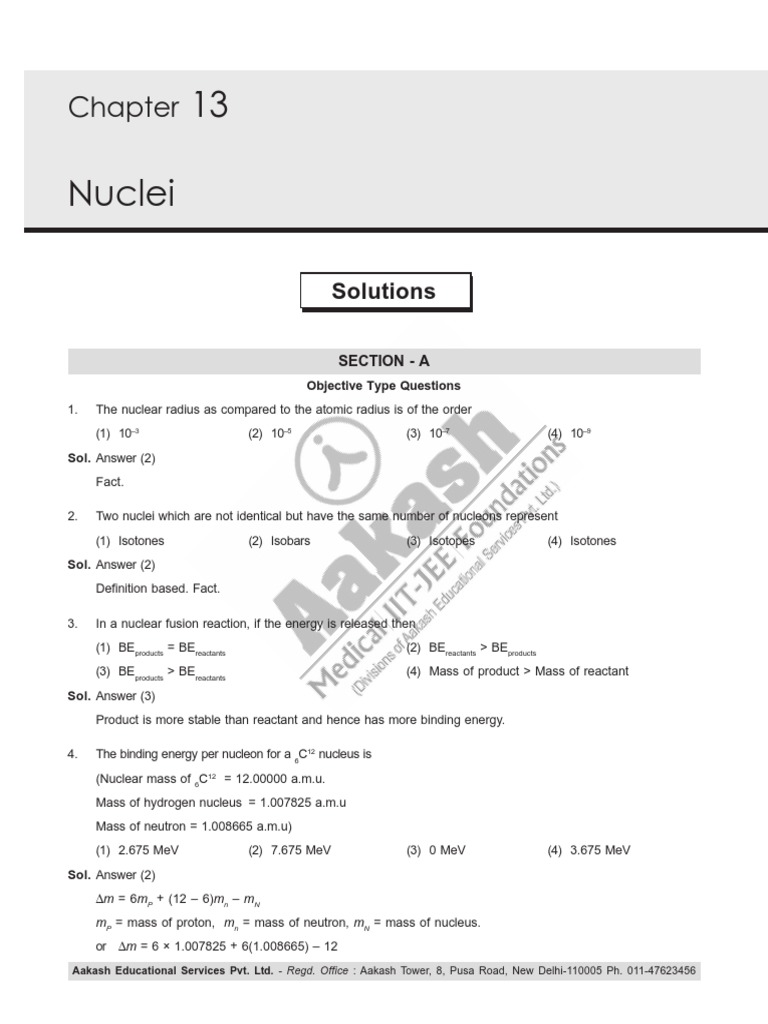 Nuclei | PDF | Atomic Nucleus | Neutron