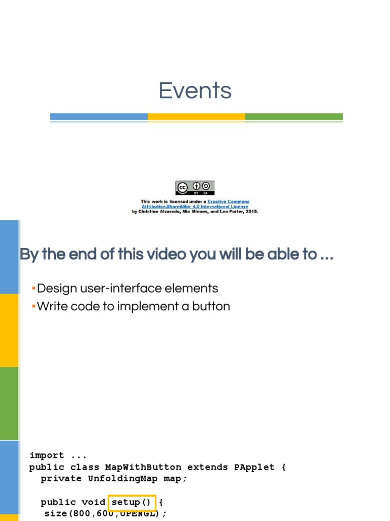 Core - Implementing Buttons in UnfoldingMaps | PDF | Computing | Computer Science