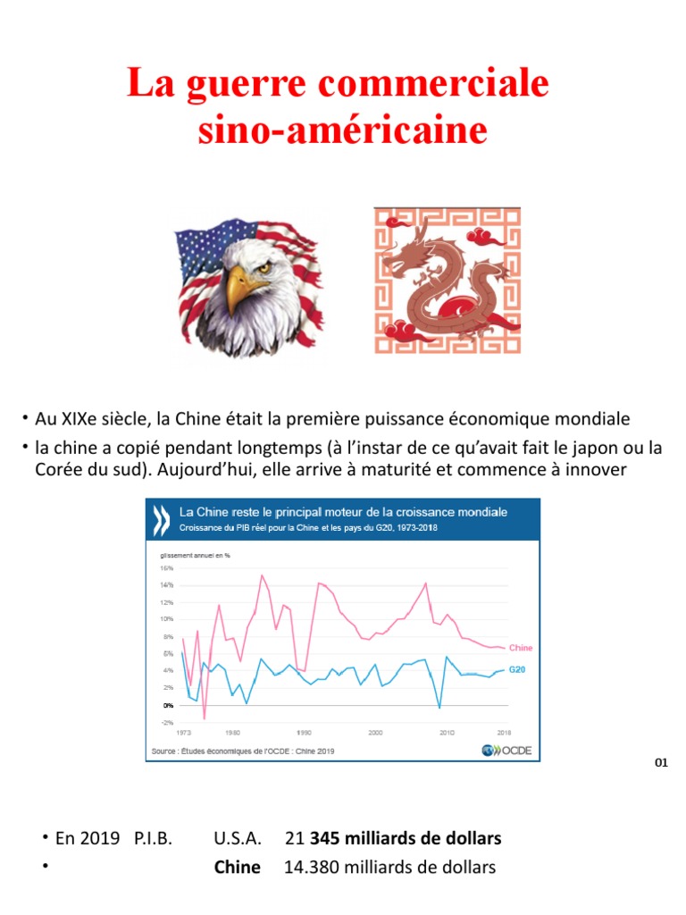 006 La Guerre Commerciale Sino Americaine | PDF | Chine | Politique mondiale