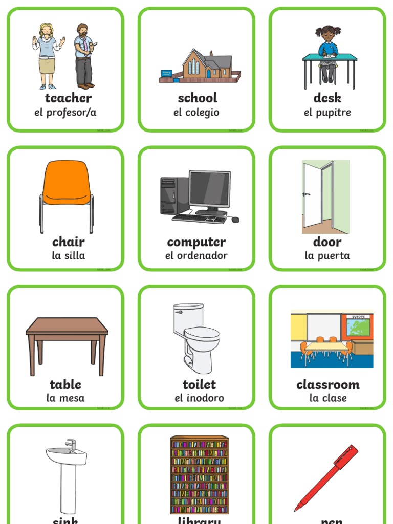 Real Everyday Objects | PDF | Implementos de escritura | Materiales de ...