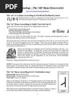 The Armanen Runes and The Sacred 18 | PDF | Runes | Soul