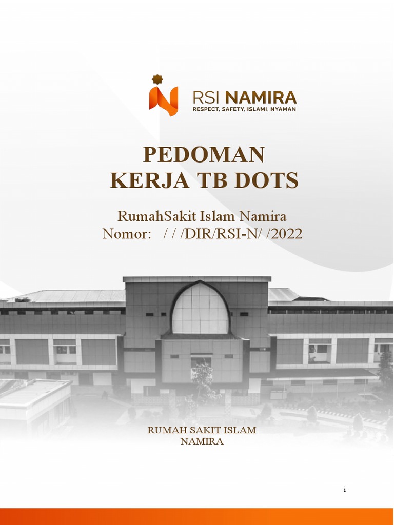 Pedoman Kerja TB Dots 2022 | PDF | Kesehatan Holistik