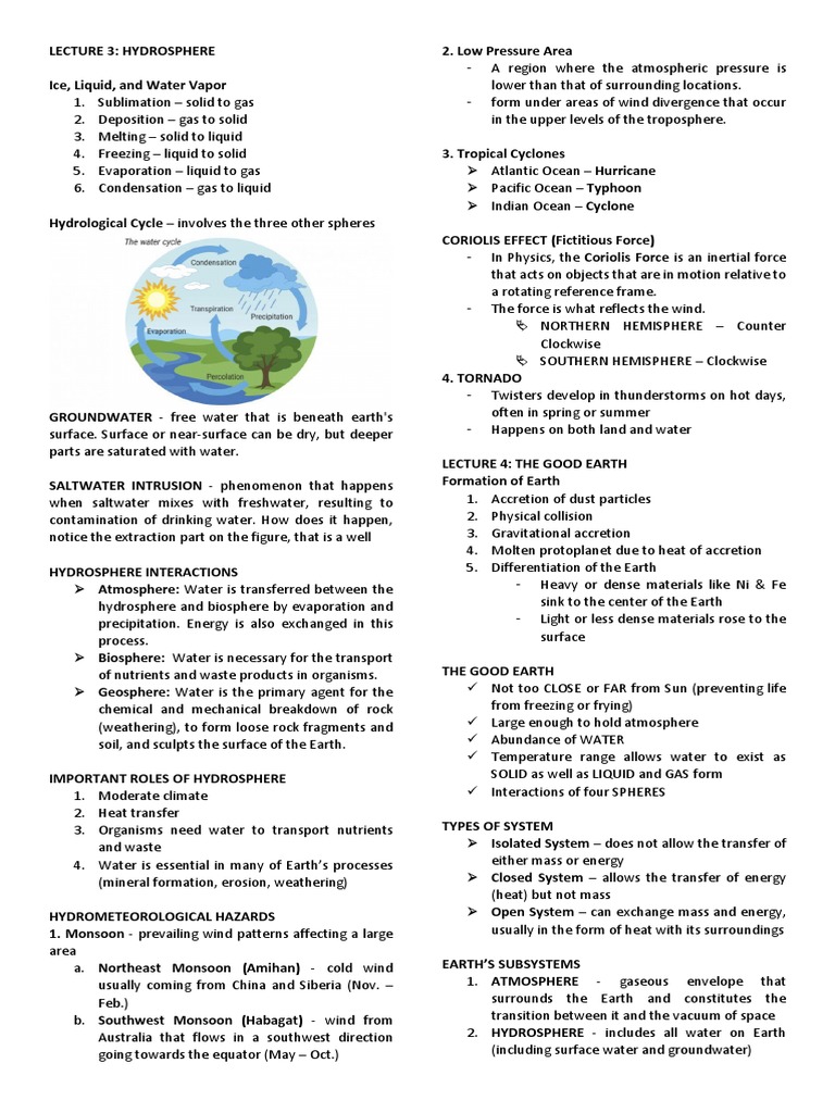 ELS Reviewer | PDF | Atmosphere Of Earth | Solar System