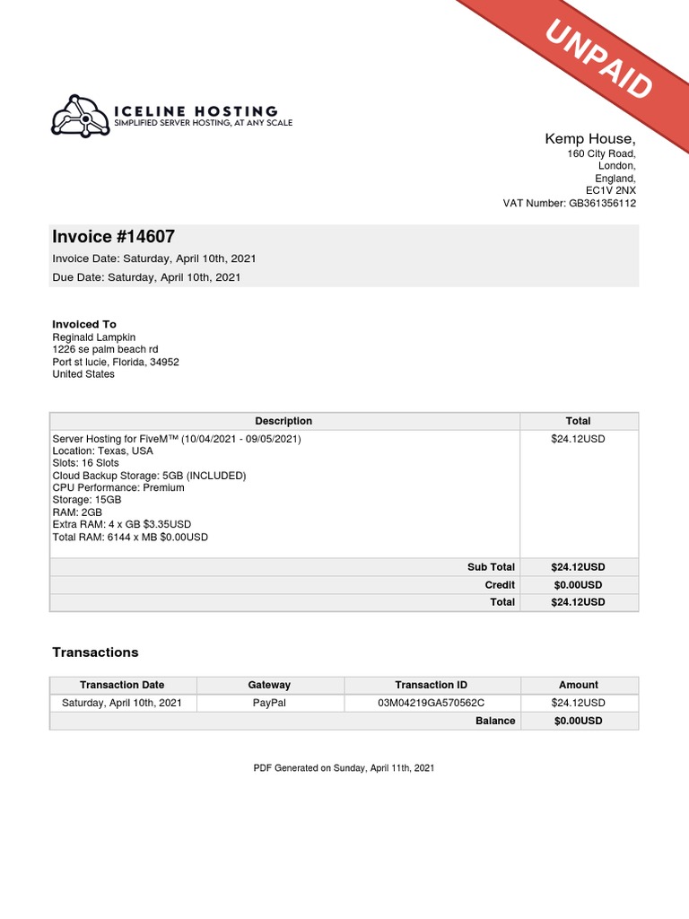 Invoice 14607 | PDF | Office Equipment | Computer Hardware
