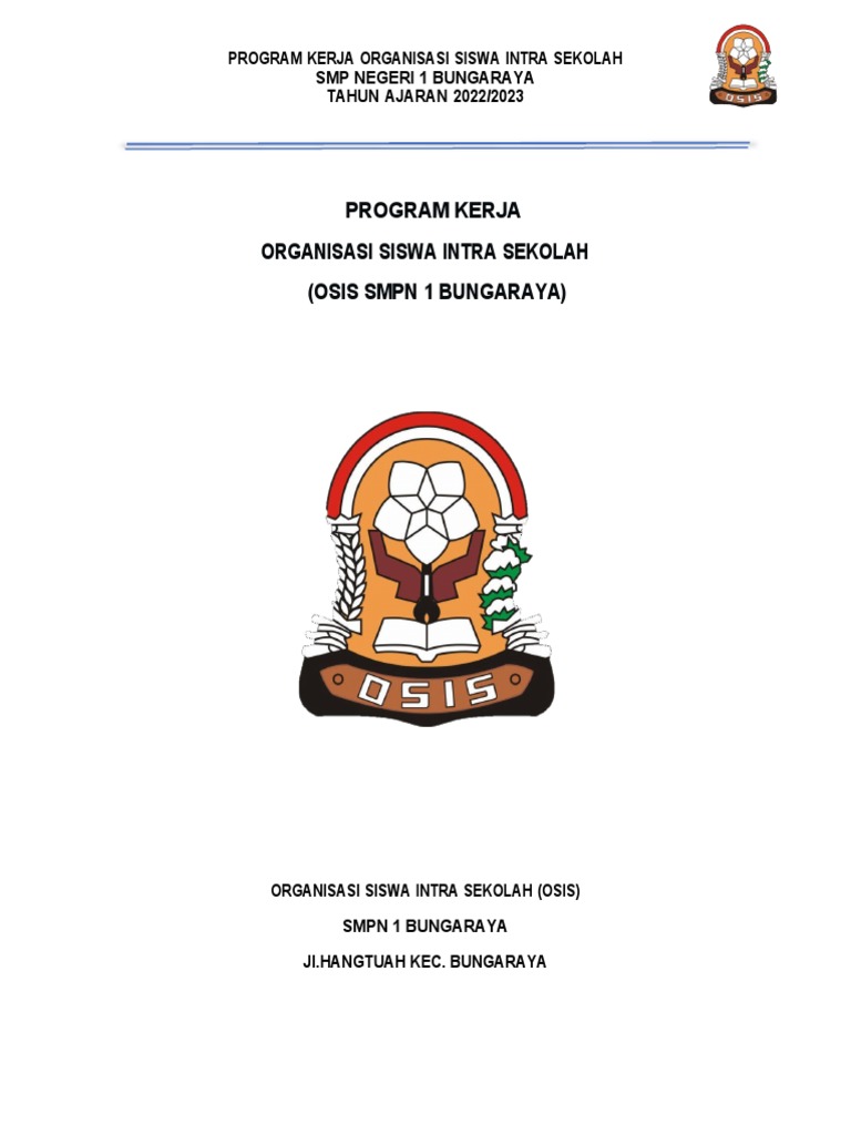 Program Osis | PDF | Kesehatan Holistik