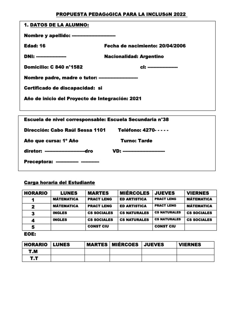 Modelo de PPI Sec | PDF | Aprendizaje | Plan de estudios
